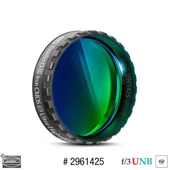 BAADER CMOS O-III 4nm F/3 ULTRA-HIGHSPEED FILTER | Testar Australia
